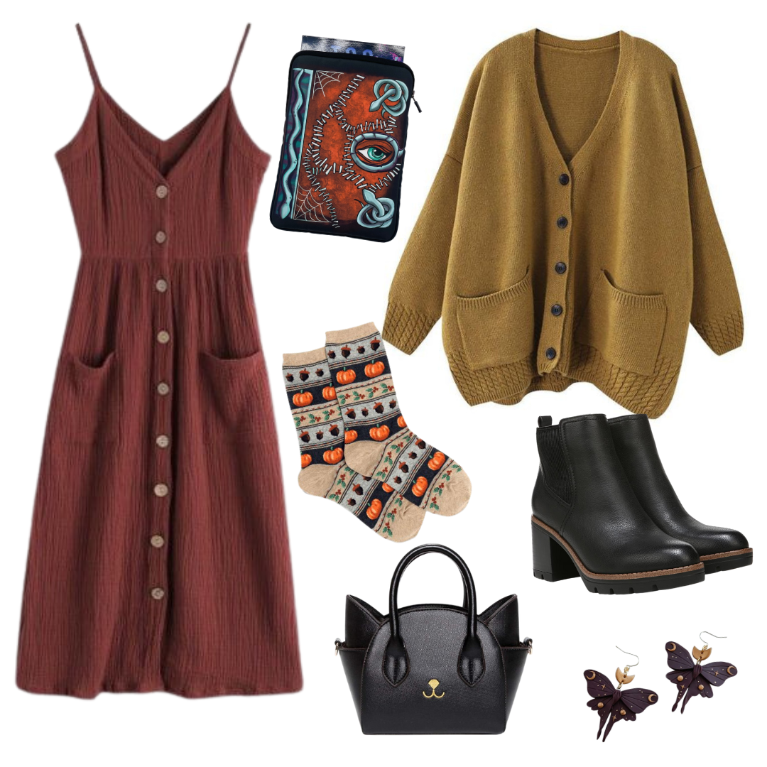 OOTD Spooky Season Vibes – Book Beau