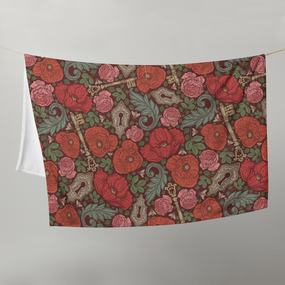 Secret Garden Throw Blanket – Book Beau